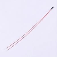China Temperature Sensor Epoxy Encapsulated Thermistor SURGING MF52B103F3435L100 with 10K Resistance and 100mm Wire Leads for sale