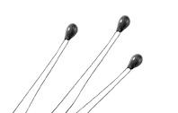 China Gold Plated Dumet Lead Thermistor TE Connectivity 055114 with Glass Hermetic Seal and High Stability for sale