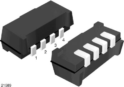 China SMD IR Receiver Module VISHAY TSOP75438WTT Optimized for Energy Saving Lamp Interference Suppression for sale