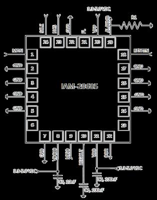 China Versatile 6 axis motion sensor TDK InvenSense IIM 20670 with embedded temperature sensor and filters for sale