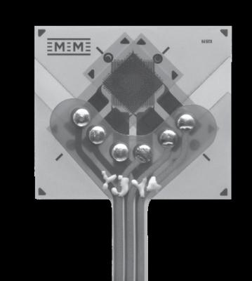 China Stacked Rosette Strain Gage 0 45 90 Encapsulated Constantan with Vinyl Cable Vishay Micro Measurements MMF405966 for sale
