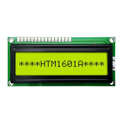China 59.46x5.96mm 16x1 Character LCD Display With White Backlight HTM-1601A for sale