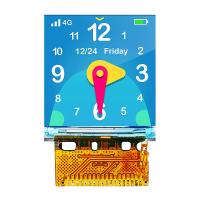 China 1.3 Inch TFT SPI LCD Custom Display Solutions 240x240 Square for sale