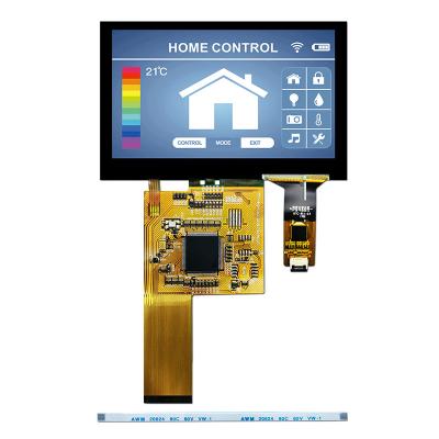 China 4.3 Inch TFT display | Capacitive Touchscreen MCU interface for sale