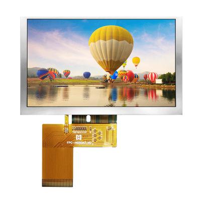 China 5 Inch High-Brightness TFT LCD | 800x480 IPS Display with ST7262 for sale