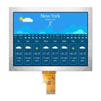 China 8 Inch TFT LCD Display | 1024x768 Resolution LVDS Interface for sale