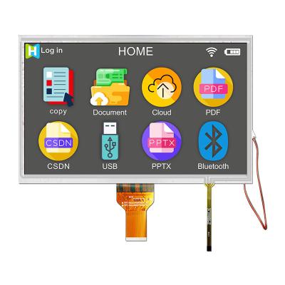 China 10.1 Inch Resistive TFT LCD Display With 1024x600 Resolution for sale
