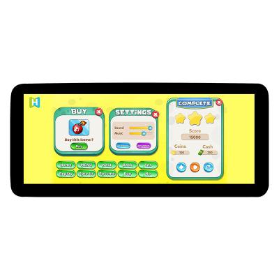 China 12.3 Inch 1920x720 Sunlight Readable Pcap Monitor TFT Display for sale