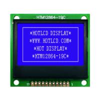 China 128X64 FSTN Graphic LCD Module With White Backlight HTM12864-19C for sale