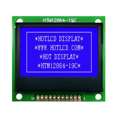 China 128X64 FSTN Graphic LCD Module With White Backlight HTM12864-19C for sale