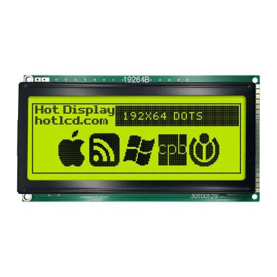 China 192X64 KS0108 Graphic LCD Module Display With White Backlight HTM19264B for sale