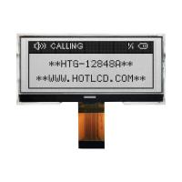 China 128X48 Graphic COG LCD | STN Gray Display With WHITE Backlight/HTG12848A for sale