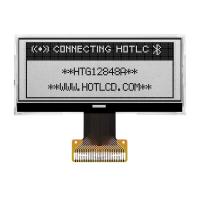 China 128X48 Graphic COG LCD ST7565R-G | STN+ Display with White Side Backlight/HTG12848A for sale