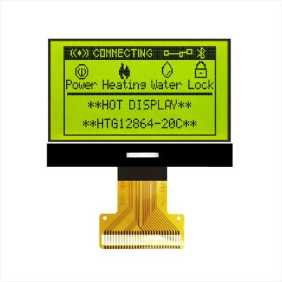 China 128X64 Graphical COG LCD Module ST7567 With White Side Backlight HTG12864-20C for sale