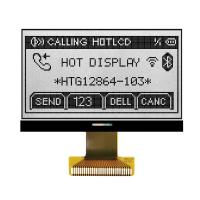 China 128X64 Gray COG LCD Module Graphic 66.52x33.24mm ST7565P HTG12864-103 for sale