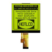 China 160X160 Square COG LCD Module FSTN Display With Side White Backlight HTG160160L for sale