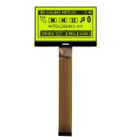 China 128X64 LCD COG Display , Positive Gray Reflective LCD Screen HTG12864K1-K for sale