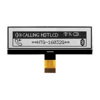 China 75.16x16mm COG LCD Module 160x32 ST7525 Negative Transmissive HTG16032G for sale