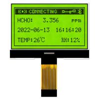 China 132x64 Industrial LCD COG Module , Durable SPI LCD Display HTG13264C for sale