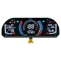 China COG Car 3.3V Segment LCD Display Module With White Backlight for sale