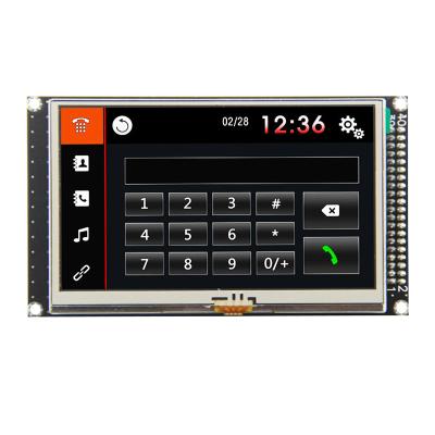 China 4.3 Inch 800x480 TFT LCD Module For Industrial for sale