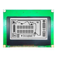 China STN Blue Display LCD Graphic Module 128x64 Built In ST7565R Cortrol for sale