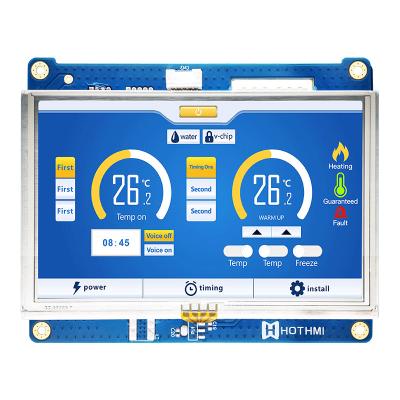 China 5.0 Inch 800x480 IPS Resistive TFT LCD Display for sale