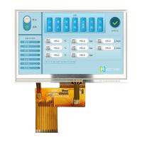 China 4.3 Inch 480x272 RGB TFT LCD Display with Resistive Touch Screen for sale
