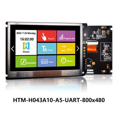 China 4.3 Inch UART TFT MODULE TFT LCD 480x272 Display PANEL for sale