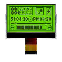 China 128x64 COG LCD Graphic Display Module ST7565R With Side White Backlight for sale