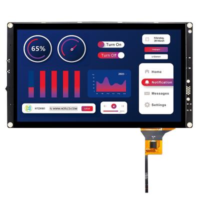 China 10.1 Inch Sunlight Readable TFT LCD Module | 1024x600 Rsolution Capacitive Touch for sale
