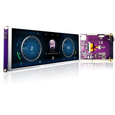 China 7.84 inch color TFT strip LCD module 400x1280 pixel MCU Arduino display for sale
