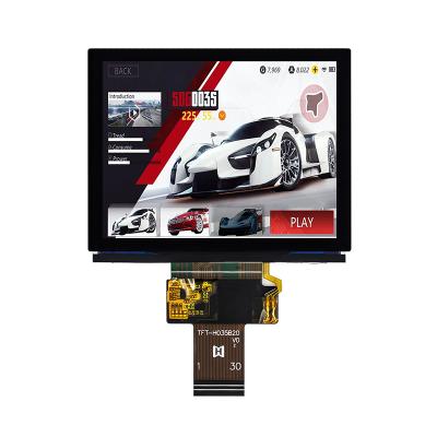 China 3.5 Inch IPS 640x480 Wide Temperature TFT Display Panel ST7703 For Handheld for sale