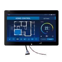 China 15.6 Inch IPS 1920x1080 Capacitive Touch Wide Temperature TFT Display Panel LVDS for sale