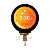 China 3.4 inch Round TFT LCD Display With Capacitive Touchscreen MIPI DSI for sale