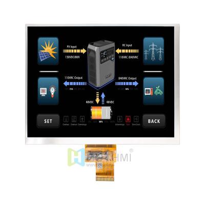 China 8 Inch TFT LCD Display | 1024x768 Resolution LVDS Interface for sale