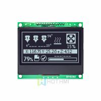 China 3.0 inch LCD 128x64 Blue Graphic LCD Display | STN Negative Display | White Backlight | ST7565R | SPI arduino for sale