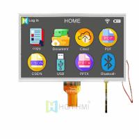 China 10.1 Inch Resistive TFT LCD Display With 1024x600 resistive touch for sale