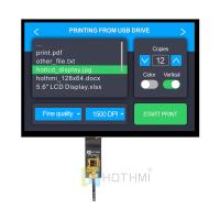 China 10.1 inch TFT LCD Display With PCAP |1280x800 Resolution LVDS Interface Sunlight Readable for sale