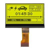 China COG LCD Display 128x64 | 128*64 STN+ Yellow Green LCD 5.0V，Suitable for instrumentation for sale