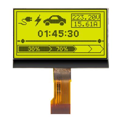 China COG LCD Display 128x64 | 128*64 STN+ Yellow Green LCD 5.0V，Suitable for instrumentation for sale