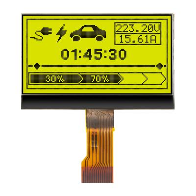 China COG LCD Display 128x64 | 128*64 STN+ Yellow Green LCD 5.0V Suitable for instrumentation for sale
