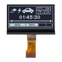 China COG LCD Display 128x64 | 128*64 STN+ Yellow Green LCD 5.0V，Suitable for instrumentation for sale