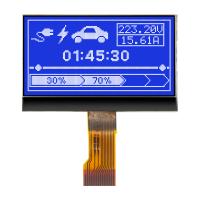 China COG LCD Panel 128x64 | 12864 STN- blue LCD Display 5.0V for sale
