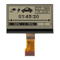 China COG LCD Screen 128x64 | FSTN+ Display 5.0V Suitable for instrumentation for sale