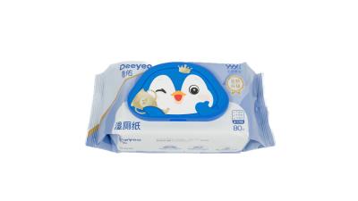 China Biodegradable Flushable Wet Toilet Paper - 30 Day Breakdown, 65-70% Moisture Content, Eco-Friendly Moist Tissue for sale