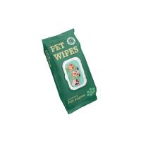 China Biodegradable Dog Cleaning Wipes 20x20cm 100pcs - Alcohol-Free Pure Water Pet Grooming Wipes with Customizable Options for sale