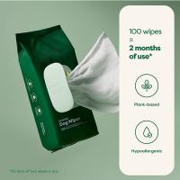 China Hypoallergenic Fragrance-Free Dog Cleaning Wipes 20x20cm - 100 Pcs Pack with OEKO & ISO Certification for sale