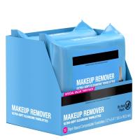 China 18.5x16.5cm Plant-Based Ultra Soft Makeup Remover Wipes - 40-90g Biodegradable OEM Pads for sale