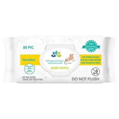 China 99% Pure Water Baby Wipes - Paraben & Alcohol Free Newborn Wipes with 5000 MOQ and Custom Sizes for sale